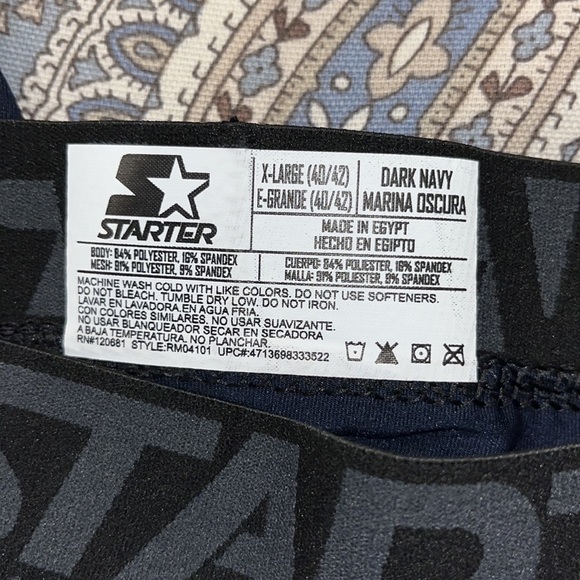 STARTER | Underwear & Socks | Nwt Mens Starter Navy Blue Dri Star ...